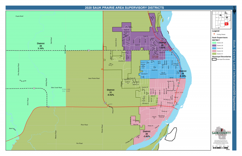 County Supervisory Districts | Sauk County Wisconsin Official Website County Supervisory Districts | Sauk County Wisconsin Official Website