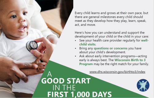 Birth To Three | Sauk County Wisconsin Official Website